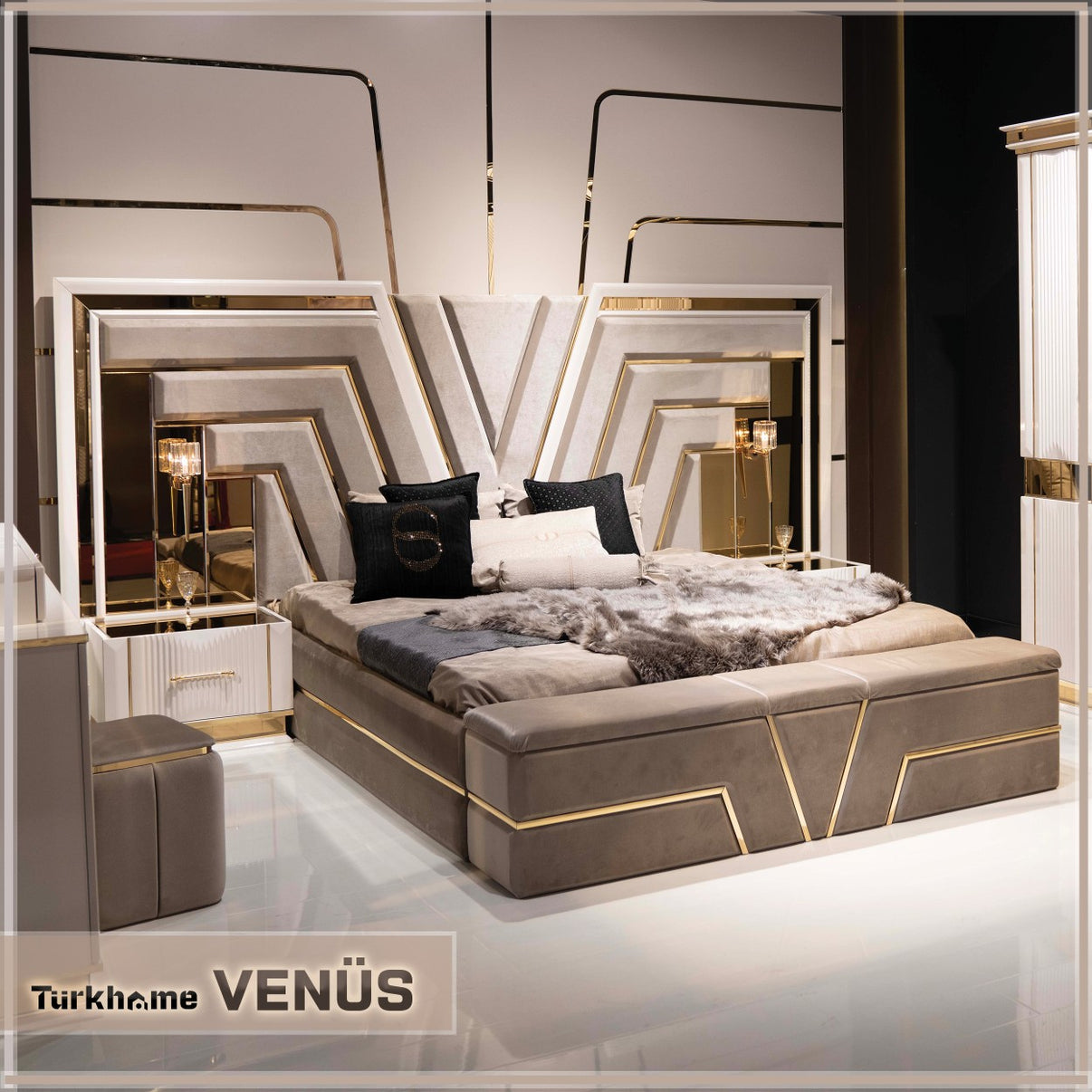 VENUS Bedroom Set – TurkHome - Turkish Furniture, Home Décor, Modern ...
