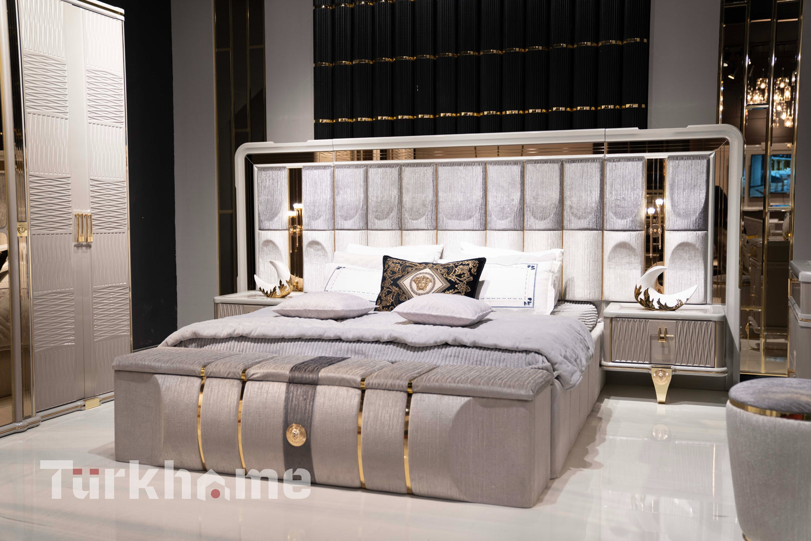 VERSACE Bedroom Set – TurkHome - Turkish Furniture, Home Décor, Modern ...