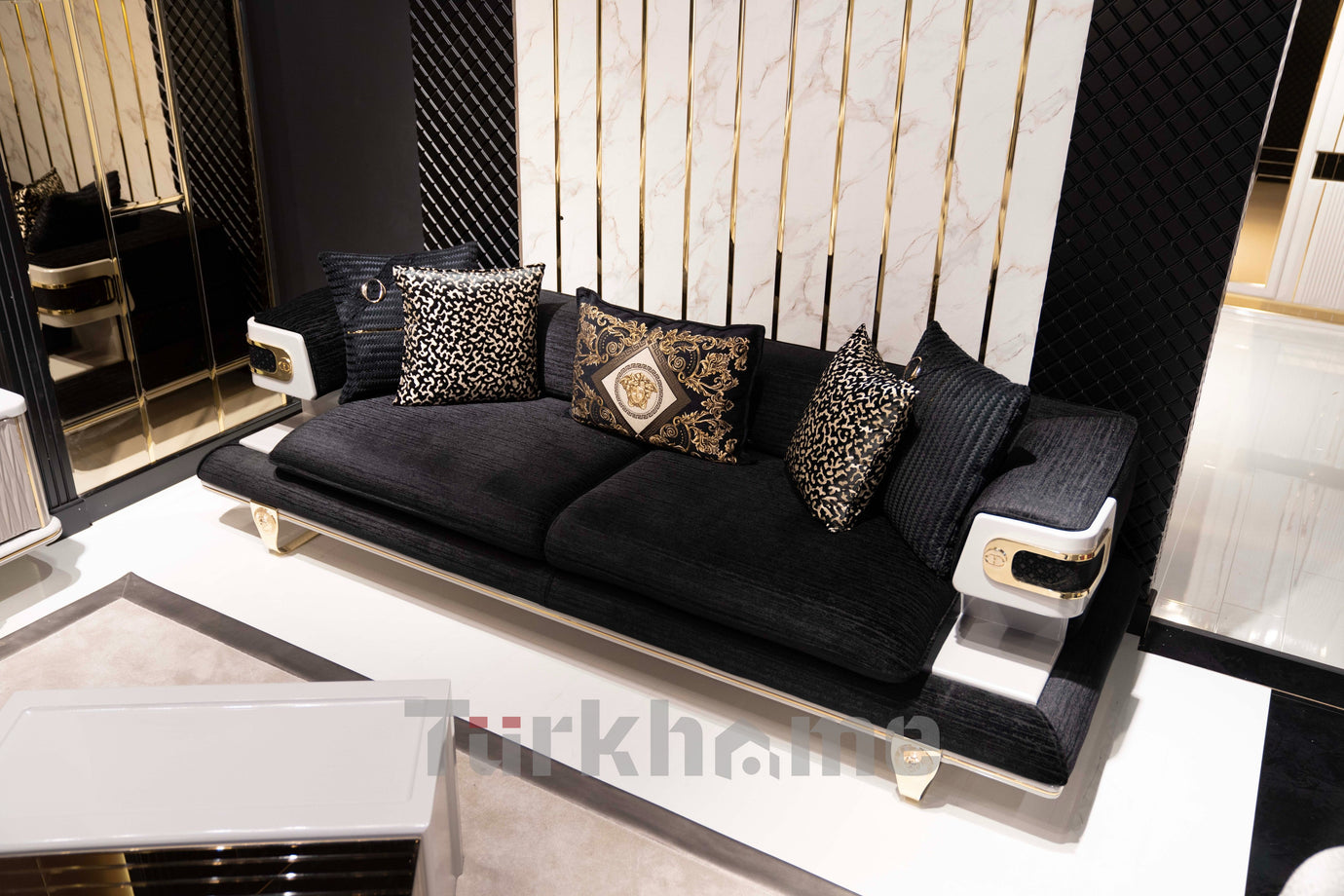 VERSACE Sofa Set – TurkHome - Turkish Furniture, Home Décor, Modern ...