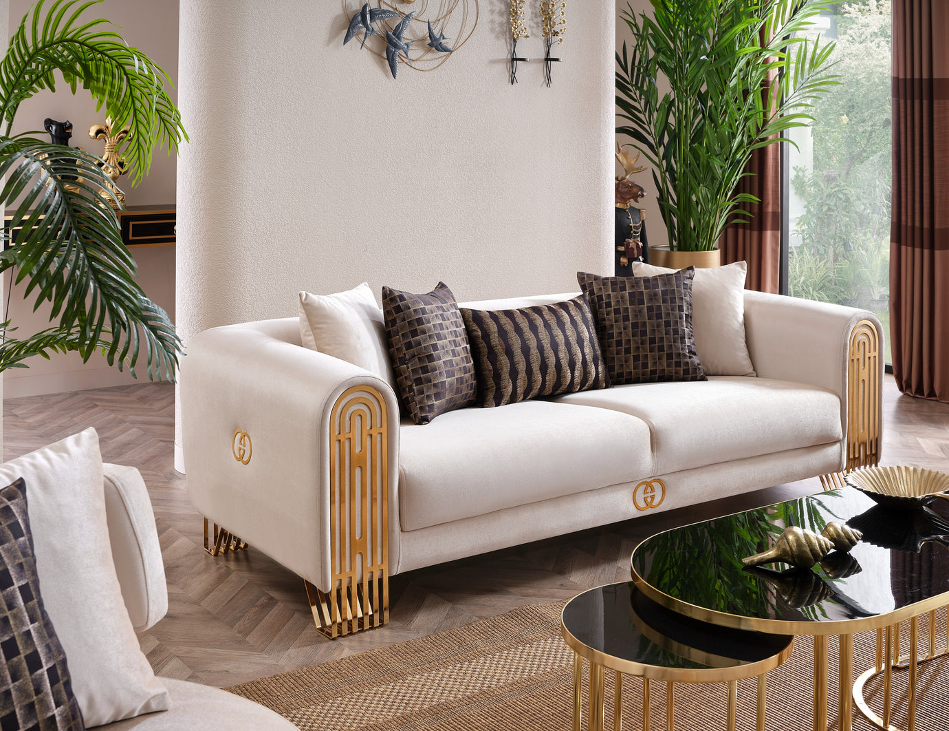 Monaco Sofa Set – TurkHome - Turkish Furniture, Home Décor, Modern ...
