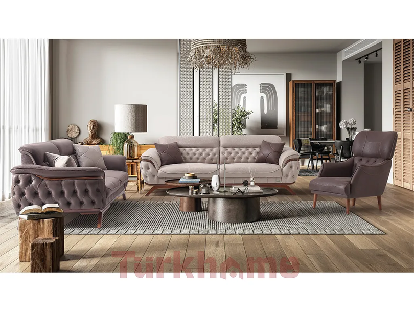 Alya Sofa Set – TurkHome - Turkish Furniture, Home Décor, Modern Dining & Living Rooms
