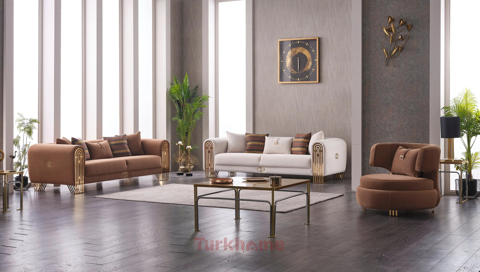 Monaco Sofa Set – TurkHome - Turkish Furniture, Home Décor, Modern ...