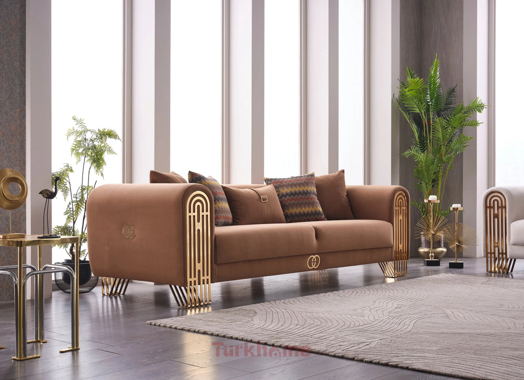 Monaco 3+2+1 Sofa Set – TurkHome - Turkish Furniture, Home Décor ...